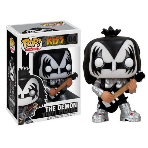 Funko | Other | Funko Pop Rocks Kiss The Demon 4 Vaulted | Poshmark